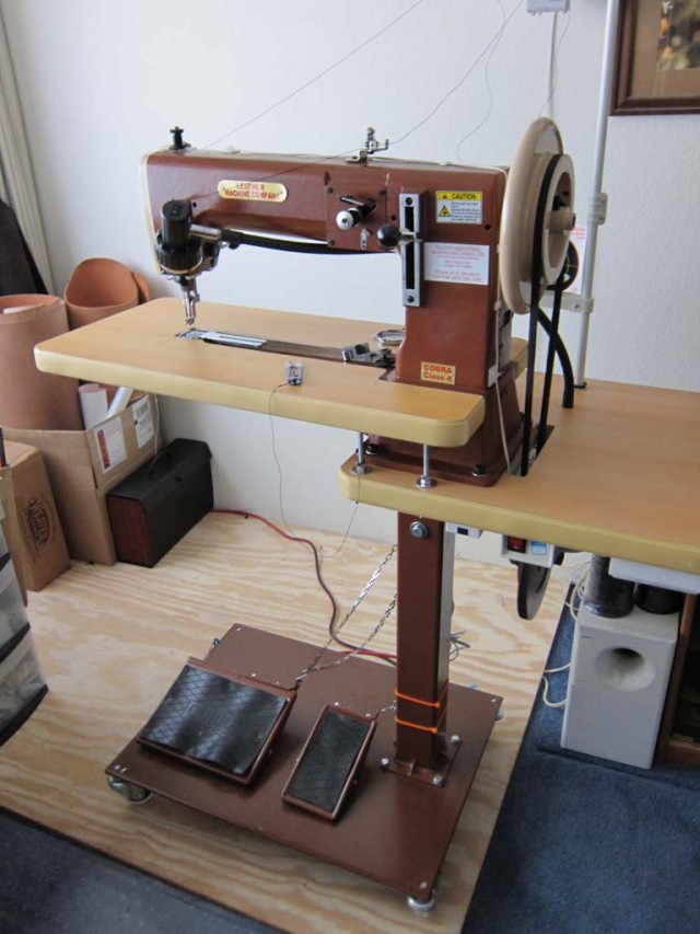 New Industrial Sewing Machine | Custom Leather